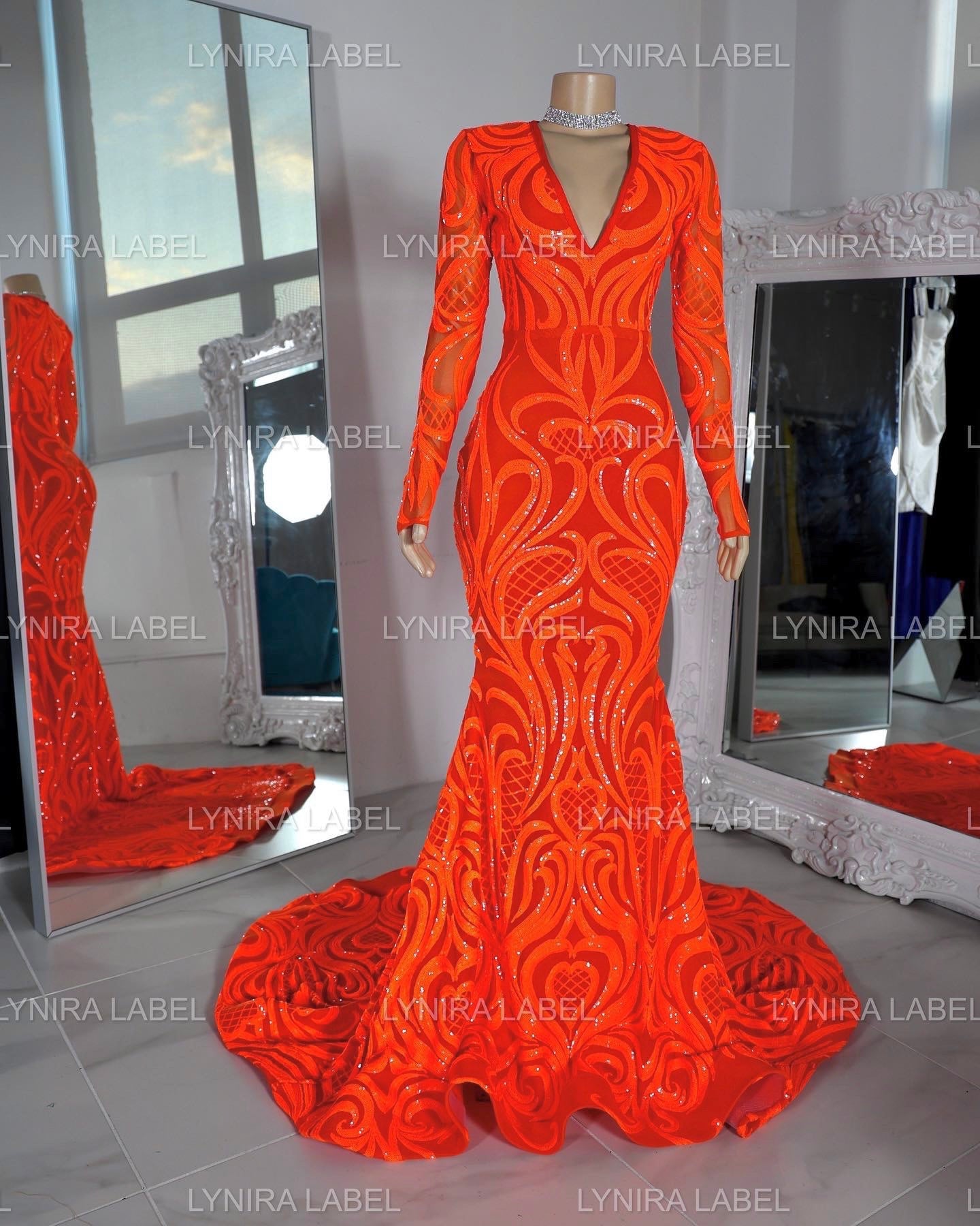 The Desiree Sequin Gown – Lynira Label